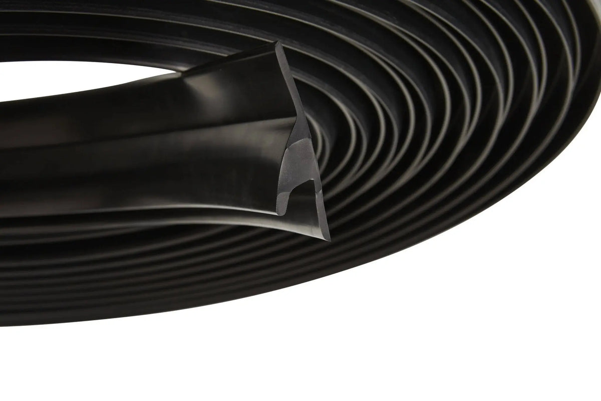 Rubrail EPDM Black Shark Scraper Strip - 16 meters — ORCA Retail US